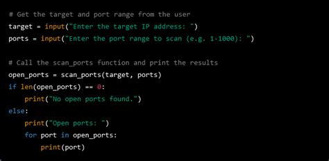 Github Morgancyberpythonportscanner