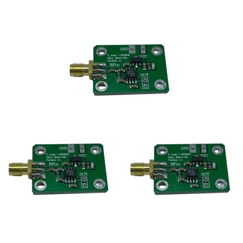 3x Ad8307 Rf Power Meter Logarithmic Detector Power Detection 1 600mhz Rf Detector Power Meter