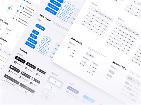 Figma Ios Ui Kit — Most Native Design System On Behance