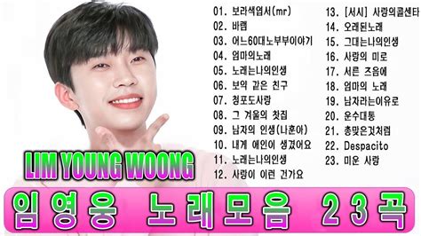 임영웅 노래모음 23곡광고없이 연속듣기 임영웅신곡모음 연속 듣기 꽃을 든 남자 최고의 노래 음악에 취해보자 평화로운 음악 임영웅 최고의 노래 모음 Youtube