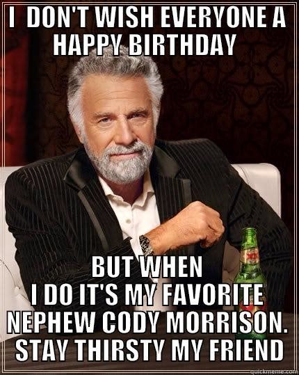 Birthday Nephew Quickmeme
