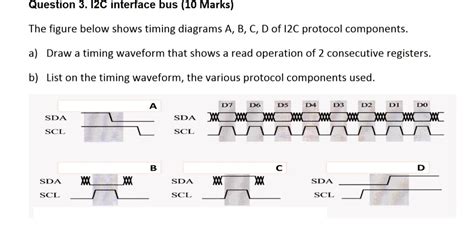 Solved Question 3 L2c Interface Bus 10 Marks The Figure Below Shows