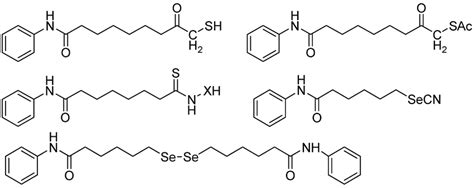 structure of sulfur and selenium analogs of saha download scientific