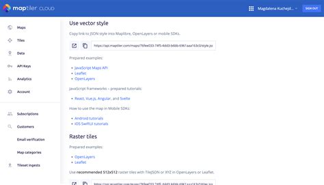 Use Maps Interactively With Javascript Guides Maptiler
