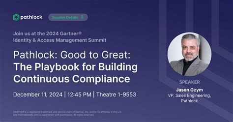 Pathlock Gartneriam2024 Continuouscompliance Iam Cybersecurity Digitaltransformation