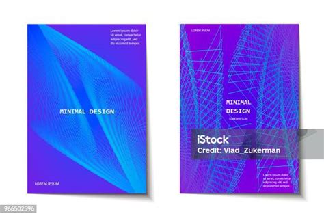 트렌디한 템플릿 포스터 커버 카드 Broshure 배너에 대 한 미래 지향적인 현대 네온 도형 세트 보라색에 대한 스톡 벡터 아트 및 기타 이미지 Istock