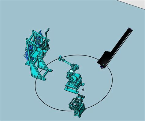 机器人风挡玻璃天窗涂胶站step模型图纸下载 懒石网 机器人风挡玻璃天窗涂胶站step模型图纸下载 懒石网
