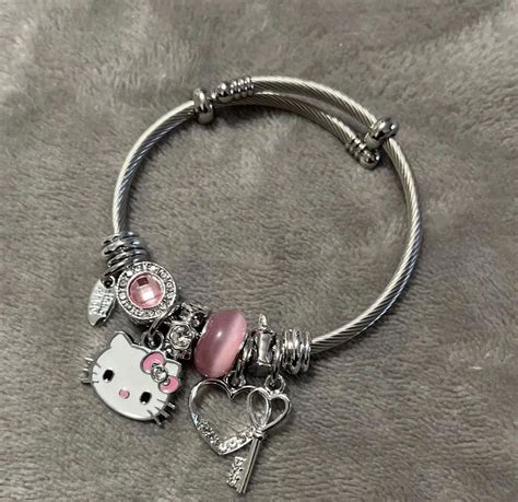 Hello Kitty Bracelet Pandora Bracelet Charms Ideas Pandora Bracelet