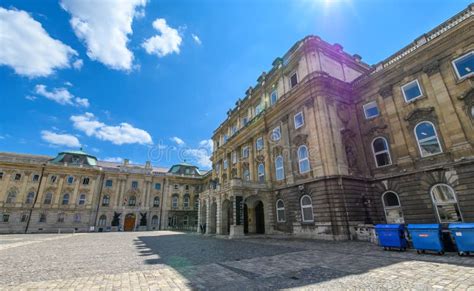 History Museum In Buda Castle In Budapest Hungary Editorial