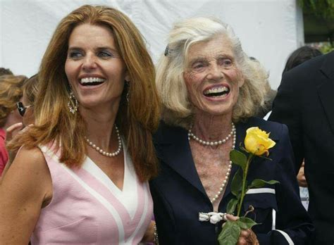 Maria Shriver With Her Mother Eunice Kennedy Shriver