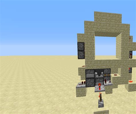 Minecraft 3x3 Piston Door Telegraph Minecraft 3x3 Piston Door Telegraph