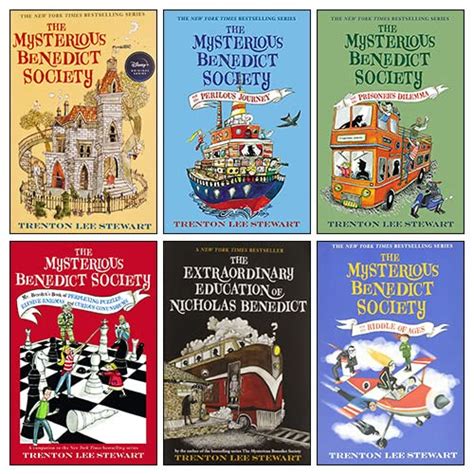 The Mysterious Benedict Society Series 6 Books Collection Set By