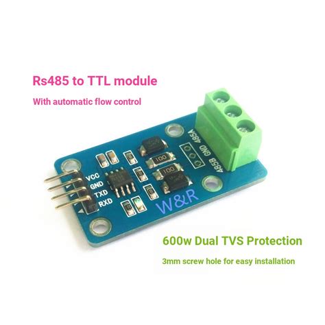 Microcontroller Ttl To Rs485 Module485 To Serial Port Uart Level