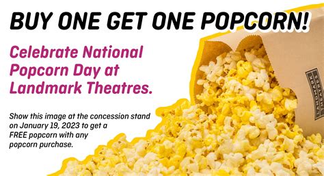 National Popcorn Day Deals And Freebies