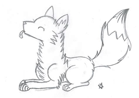 How To Draw A Wolf Tail