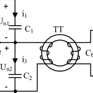 Output Voltage Measuring Circuit Of High Voltage Side The AC Voltage U Download Scientific