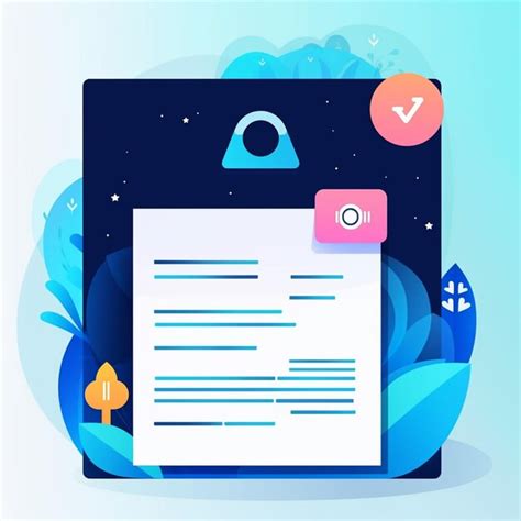 Premium Ai Image Privacy Document Vector Flat Concept With Locked Symbol