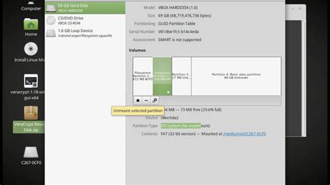 Veracrypt Efi Troubleshoot With Linux Mint Youtube