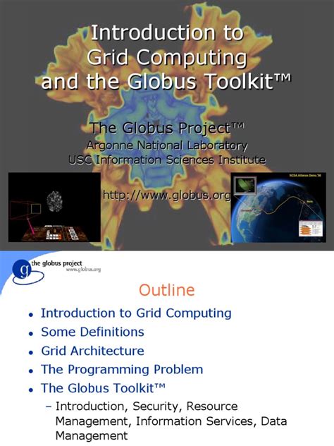 Introduction To Grid Computing And The Globus Toolkit™ Pdf Grid