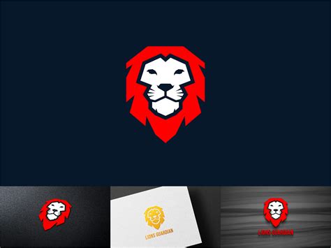Lions Guardian Logo By Charis Fauzi On Dribbble