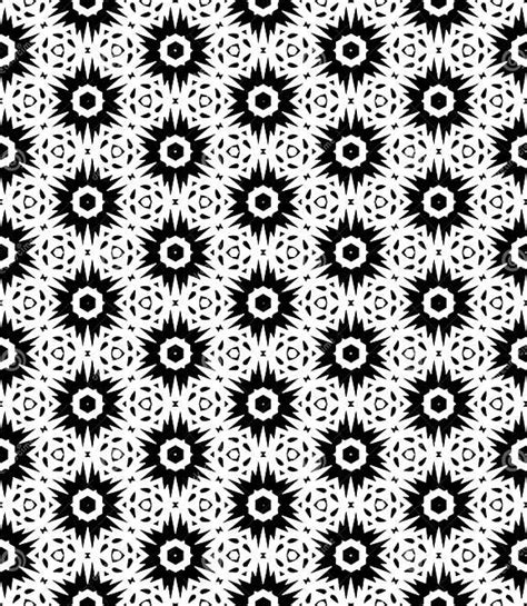 Black And White Seamless Abstract Pattern Background And Backdrop Grayscale Ornamental Design