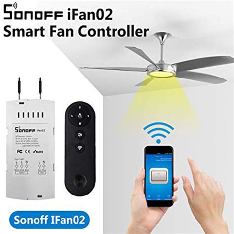 Sonoff IFan02 Convert Non Smart Ceiling Fan To WiFi Smart Ceiling Fan SmartX BD