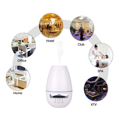 Bluetooth Speaker Aroma Humidifier Aromatherapy Diffusers Puraeo