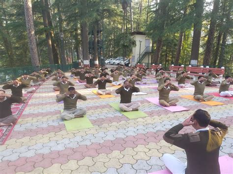 Sashastra Seema Bal On Twitter Rt Ssbmtcshimla हर आँगन योग अभियान