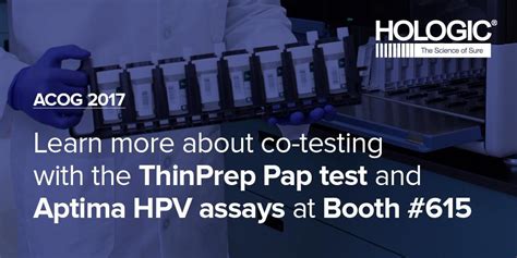 Hologic Inc On Linkedin Learn More About Co Testing With The Thinprep Pap Test And Aptima Hpv…