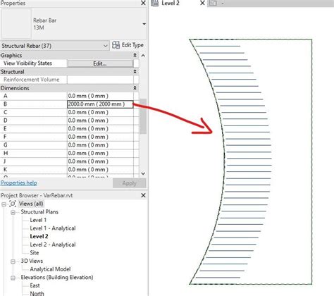 Solved Varying Rebar Set Problem Autodesk Community