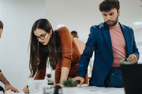Successful Collaboration And Growth Corporate Team Analyzing Reports