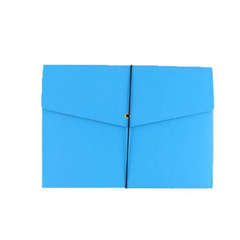 Vkm Portfolio Expandable Envelope With Elastic String Long Light Blue Lazada Ph