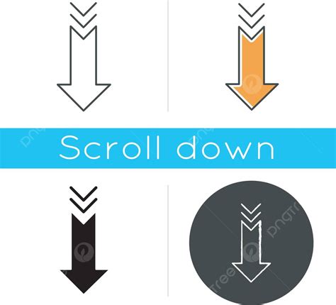 Scroll Symbol Vektor Modern Scroll Stock Illustrations 81489