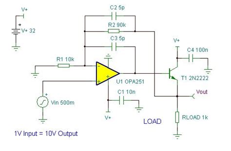 Precision Buffer Amplifier For Dac Output