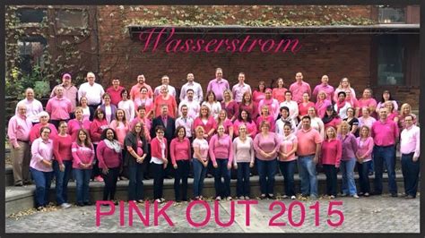 Wasserstrom Associates Had A Pink Out In October To Support Breast