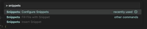 Vscode Vscode Code Snippet