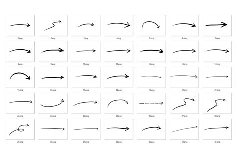70 Arrow Scribble Overlay Codeintra