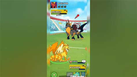 Anubolt Vs Kytydox In Dynamons World Dynamons Shorts Anubolt