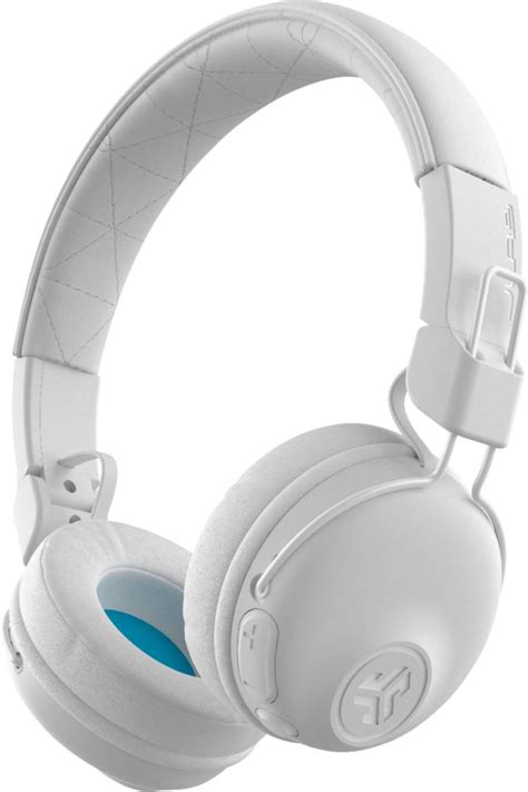 Jlab Studio Wireless On Ear Headphones White Hbastudiorwht Best Buy