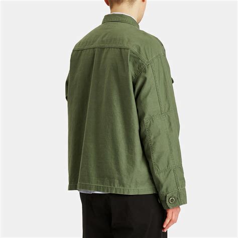 Neighborhood Mens Bdu Shirt In Olive Drab Neighborhood