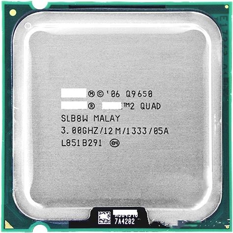 Amazon コンピューター ハードウェア 2 クアッド Cpu Q9650 2 クアッドコア プロセッサ 3 0ghz 12m 1333ghz ソケット Lga 775 製造精度