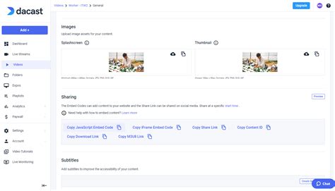 How To Embed Video Dacast