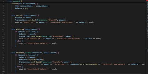 Mehtab Khan On Linkedin Cplusplus Bankingsystem Cpp Objectorientedprogramming Codealpha