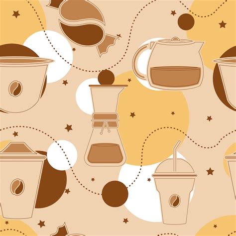 Coffee Background Illustration Vectors And Illustrations For Free