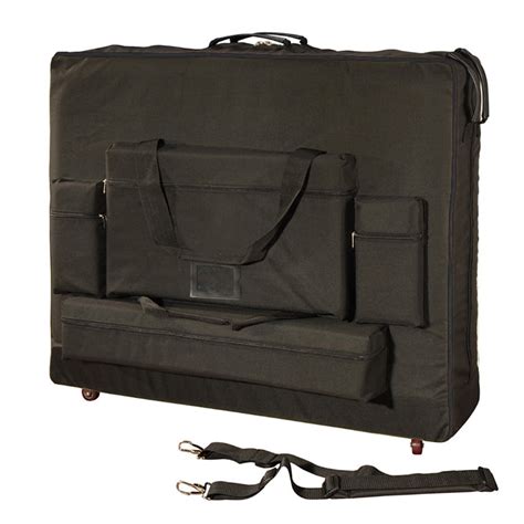 Royal Massage Deluxe Black Universal Oversized Massage Table Carry Case