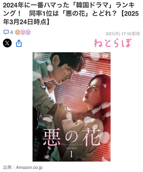 2024年に一番ハマった韓国ドラマランキング Keiのpierce
