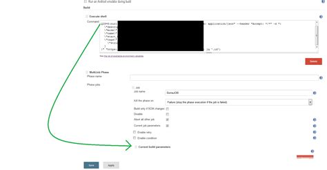 Shell Job Parameterization In Jenkins Stack Overflow