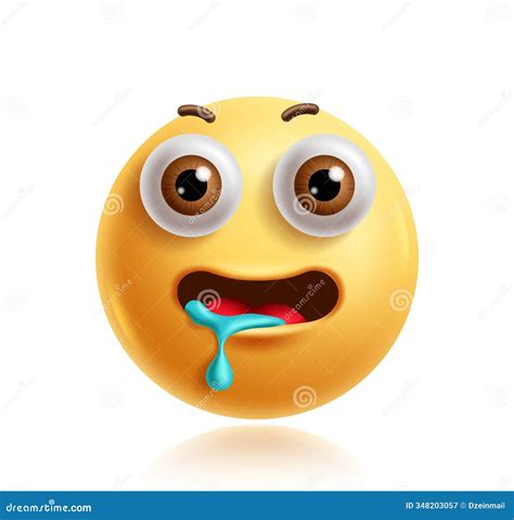 Hungry Drooling Face Emoji Emoticon Cartoon Icon