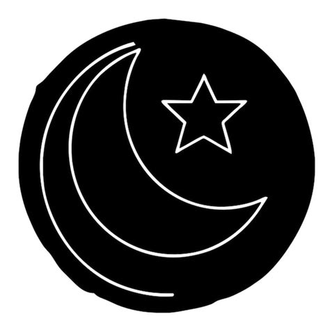 Night Icon Premium Ai Generated Vector