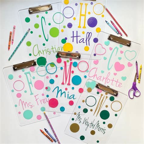 Teacher Clipboard Teacher T Personalized Clipboard End Of Year